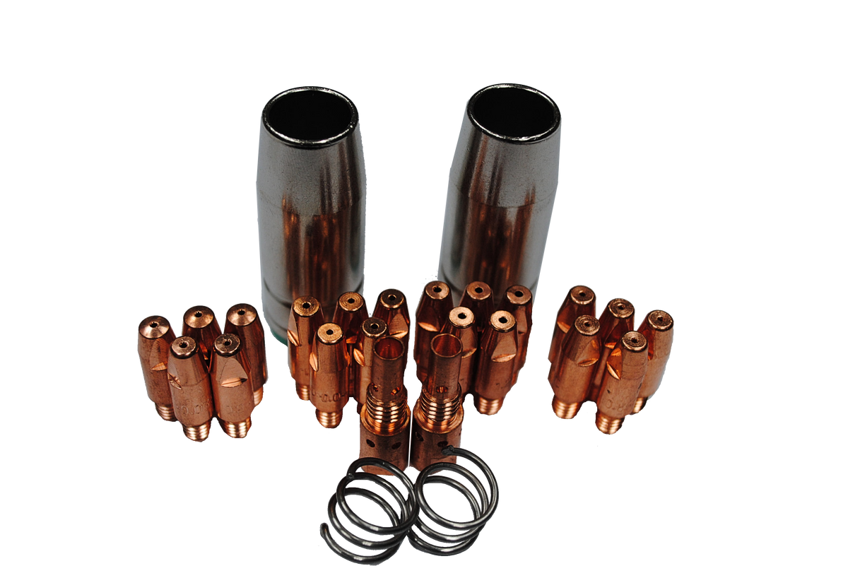 Trafimet Ergoplus 25, 26 Piece Consumable Kit – Welding Consumable ...